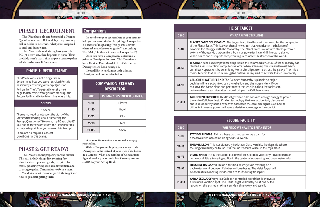 Mythic Magazine Compilation 8 by Word Mill Games