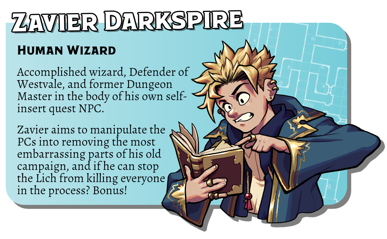 Cringe Wizard Kickstarter Preview by Weird Age Games