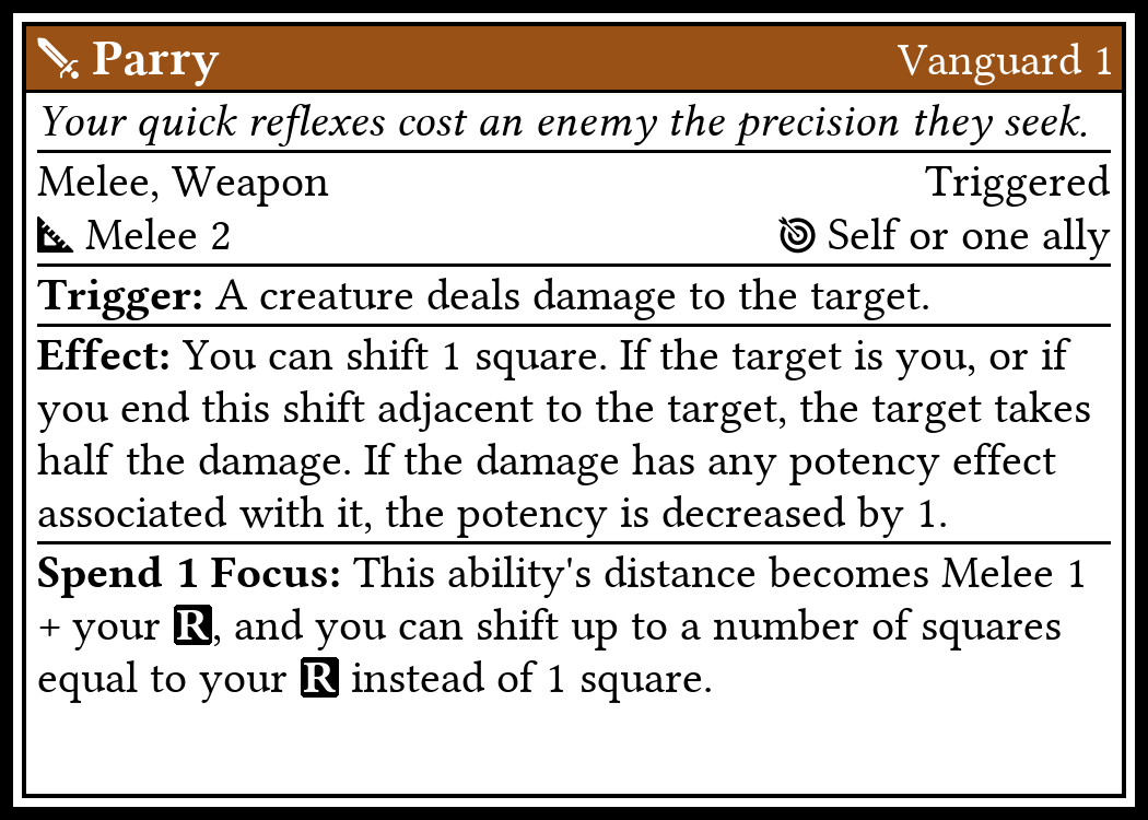 Draw Steel Ability Cards by NamelessYoungy