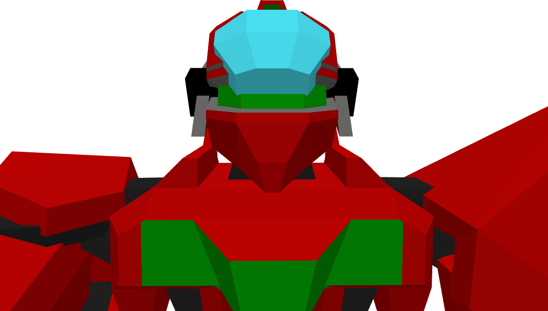 Red Mech by LuckyKingV