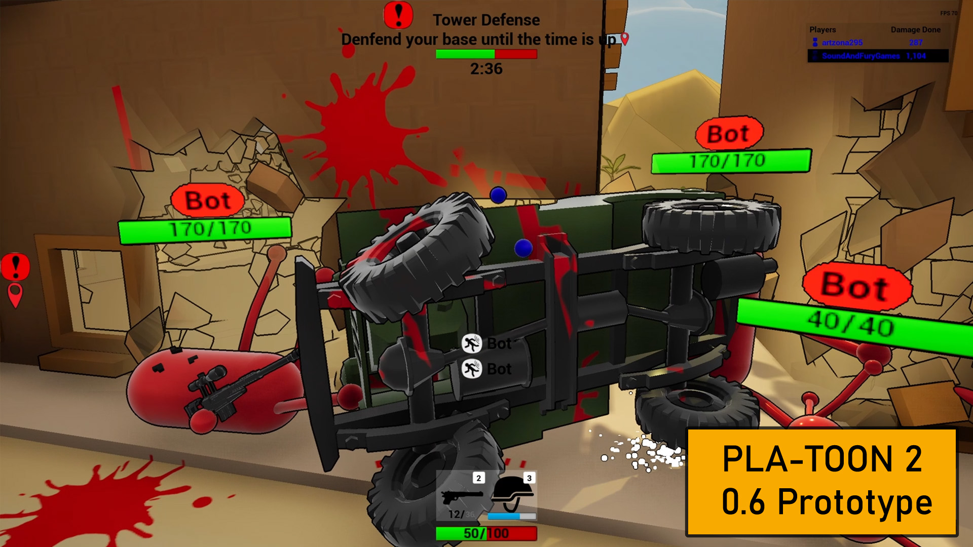 v0.73.2 and First Public Steam Playtest - PLA-TOON 2 by SoundAndFuryGames