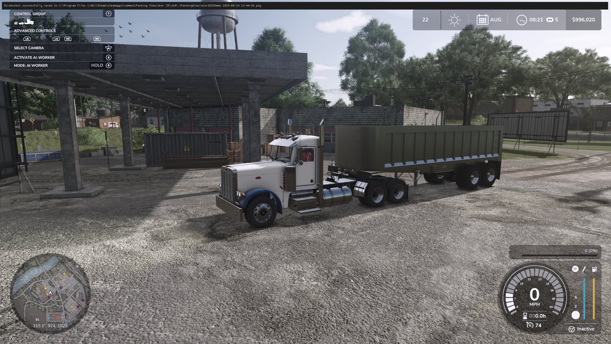 Fs25 Trailking TriBrook End Dump by PierceCustomGaming