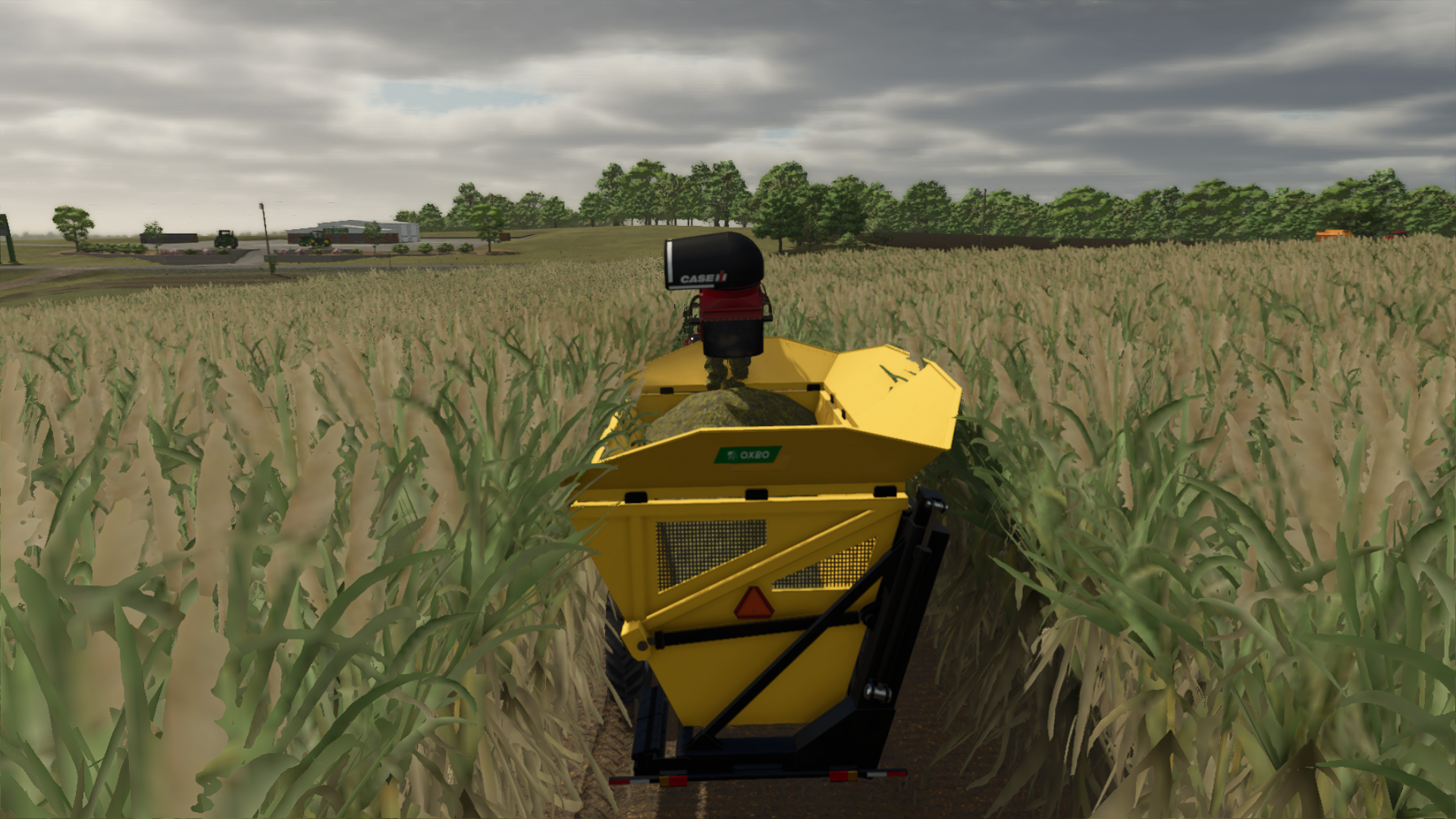 FS25 Oxbo 3524 Dump Cart by Big Sky Modding