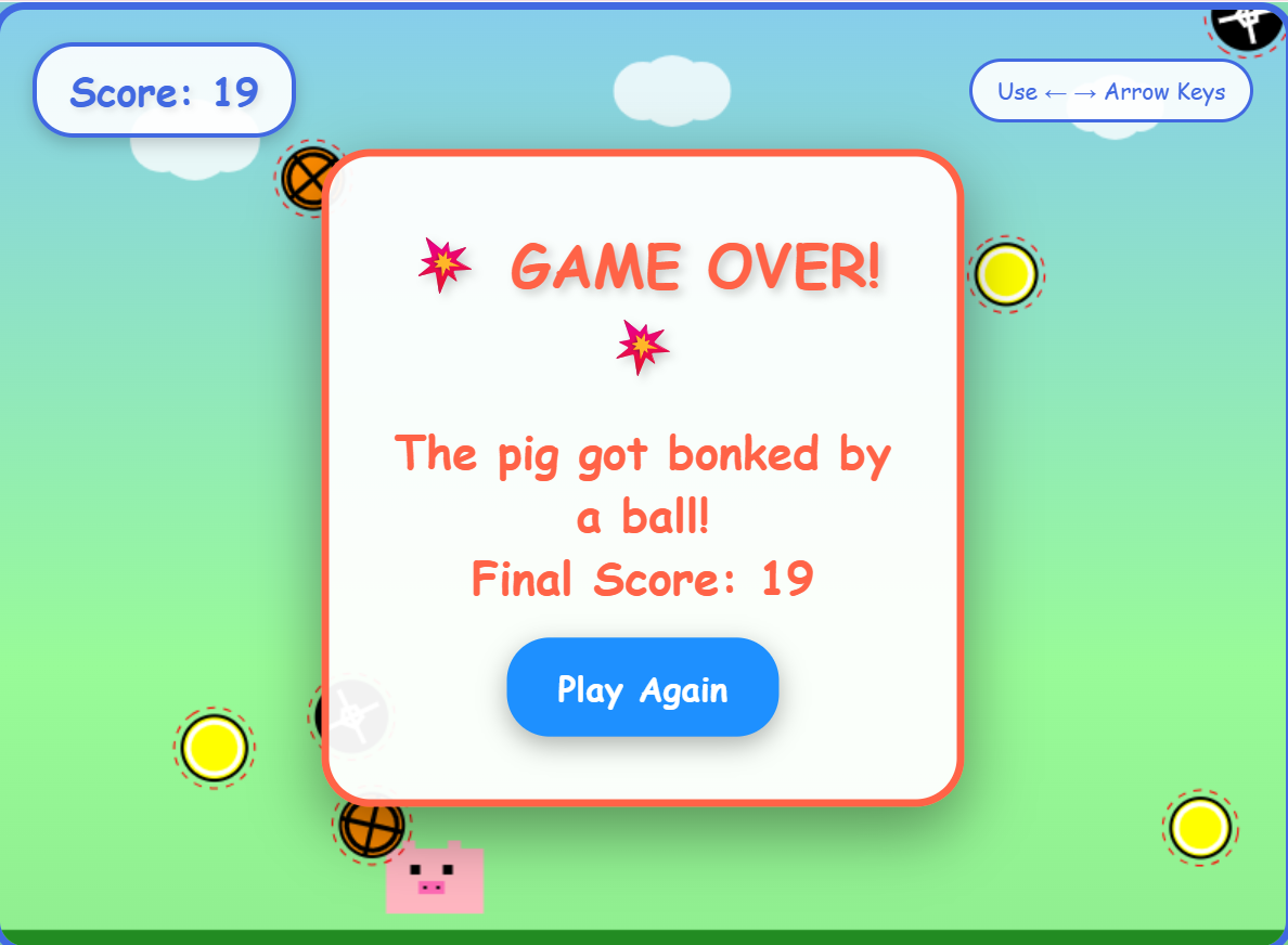 Pig vs Balls by KrynnGames