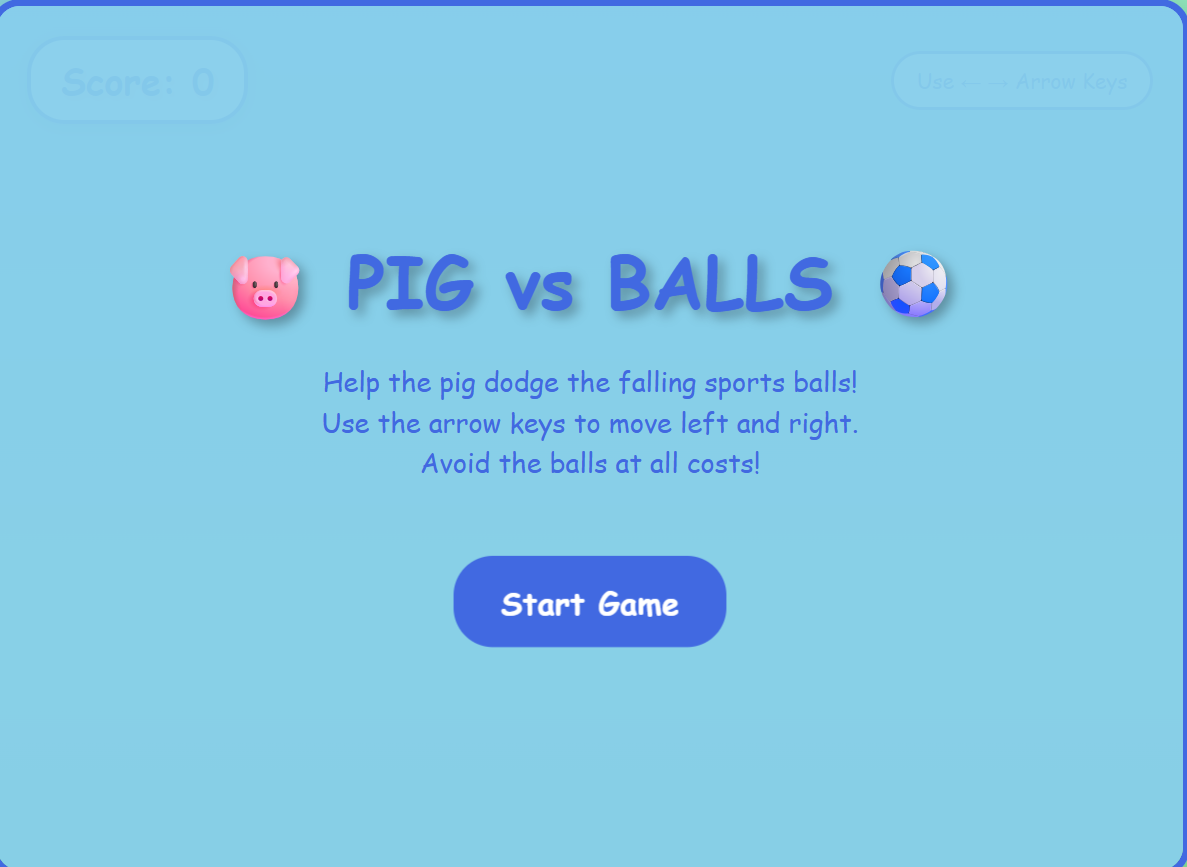 Pig vs Balls by KrynnGames