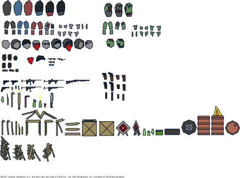 Modular Survival Sprite Pack v1.8 by RealHumanName