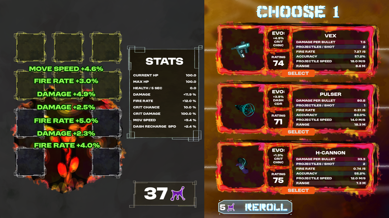 Our Roguelike Mutation Game is finally out!! PLAY NOW! - Mutare by ...