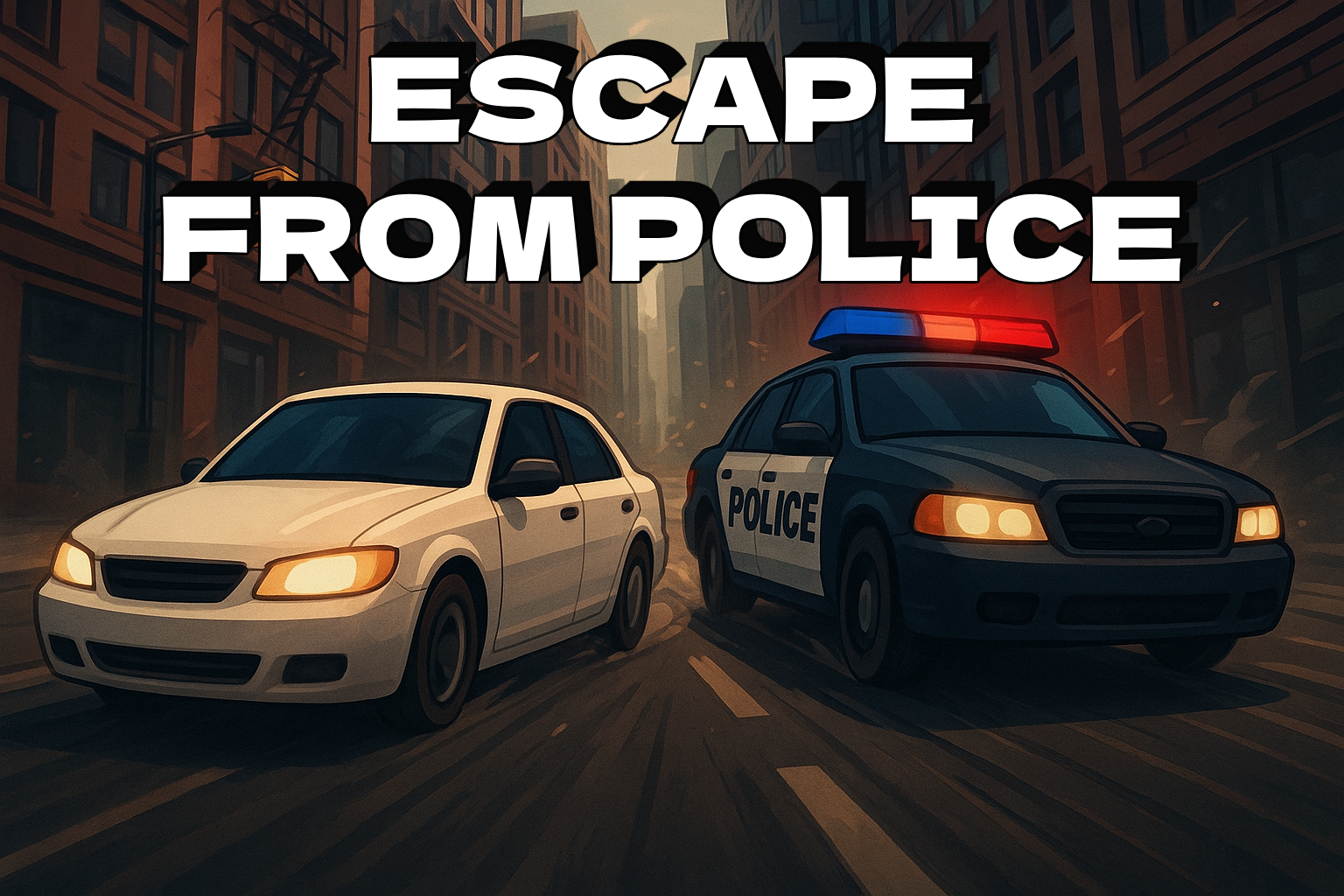 Escape From Police by F3D9