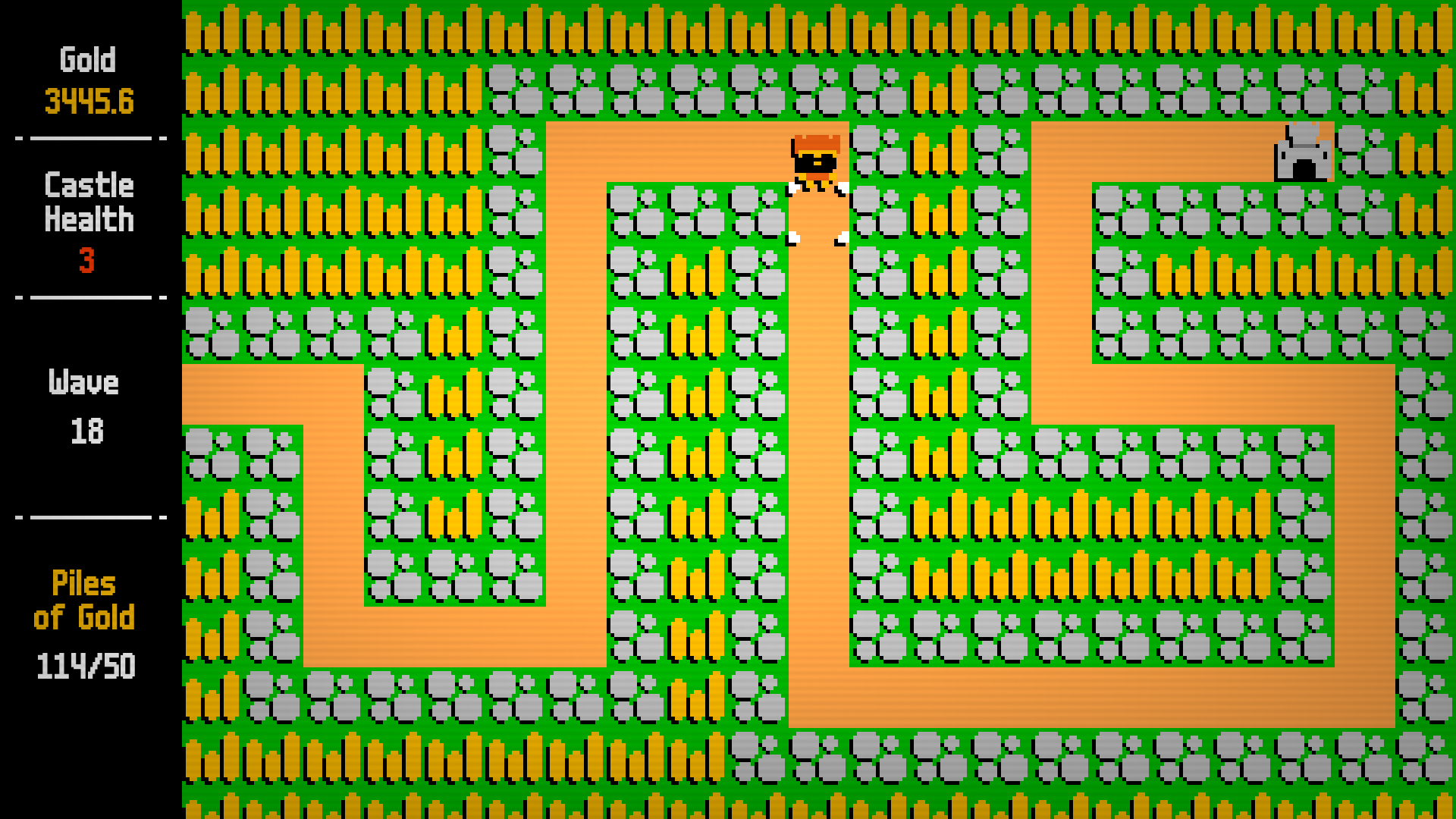 The Tiny King who has a HUGE desire for gold by Eduardo Scarpato