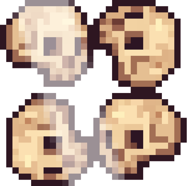 Mix Bone Dungeon Tileset – Skeleton Sprite Pack by NeoPixelBoyCo