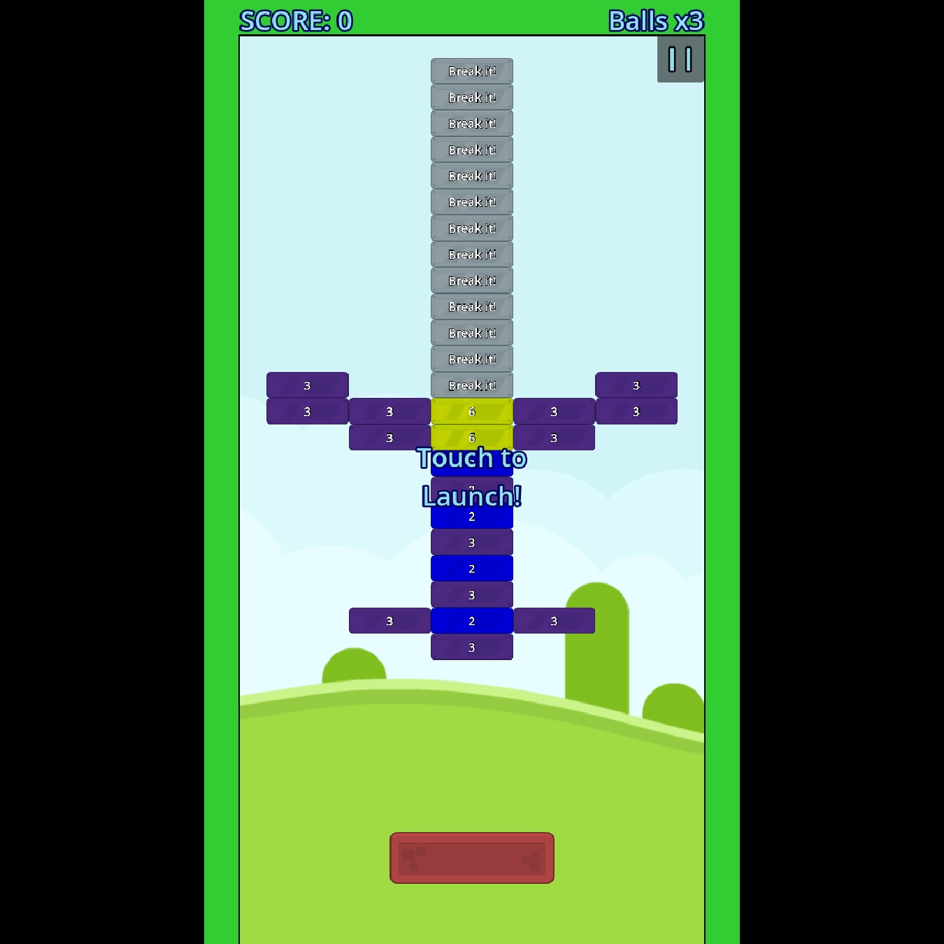 Brick Breaker - Arkanoid by Alkinos