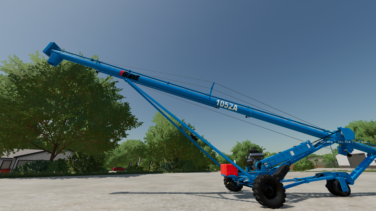 Brandt 1052A Unload Auger by Steiger 715 Modding