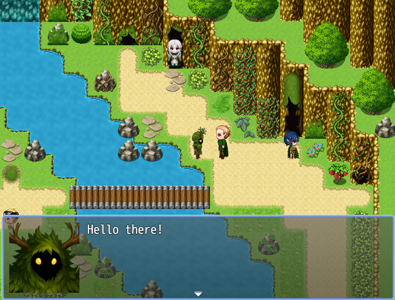 Forest spirit character by raveninsnow