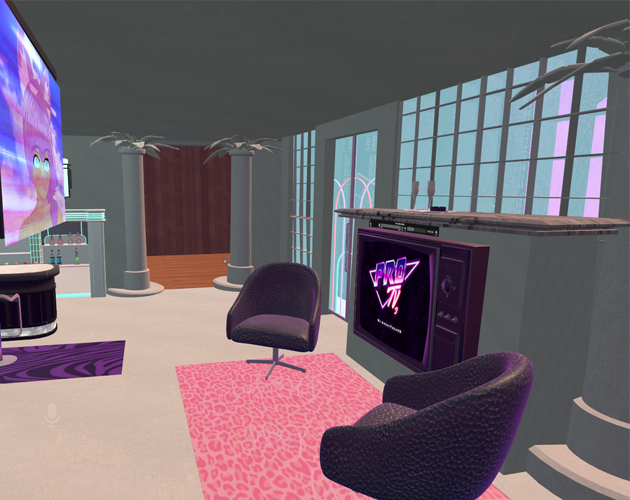 Synthwave: Art Bar and Gallery (Ver.1) by MVEssick
