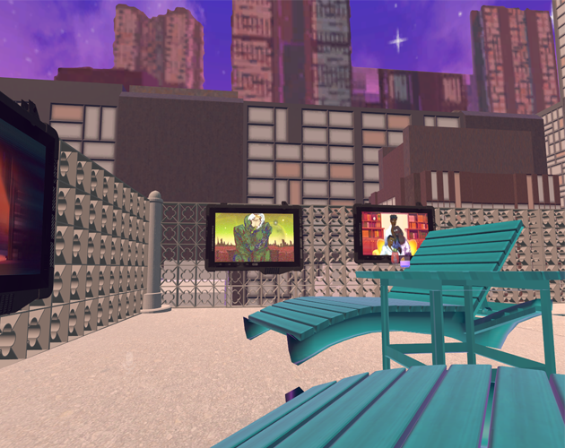 Synthwave: Art Bar and Gallery (Ver.1) by MVEssick