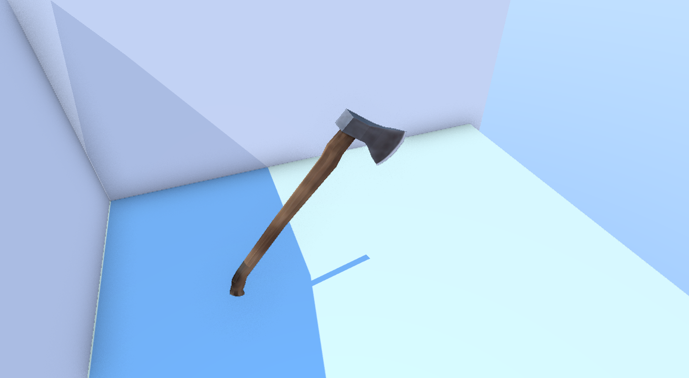 Low Poly Rusty Axe by maciel0001