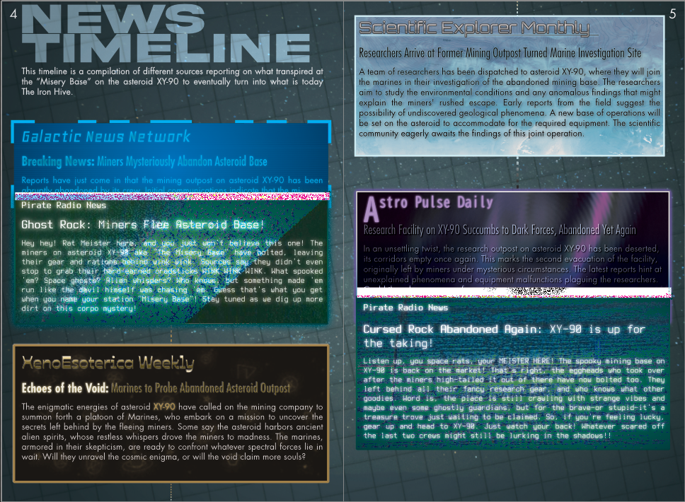 The Iron Hive: a space station setting for Mothership RPG by Wicked Oni ...