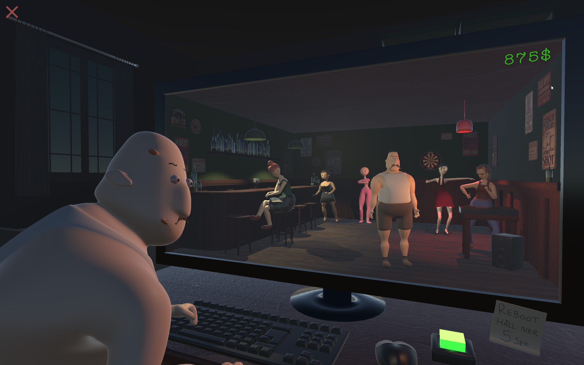 Dating Simulator Simulator by Frida Grutzky