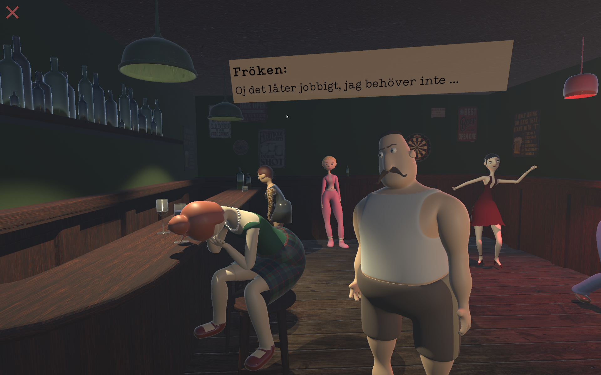 Dating Simulator Simulator by Frida Grutzky