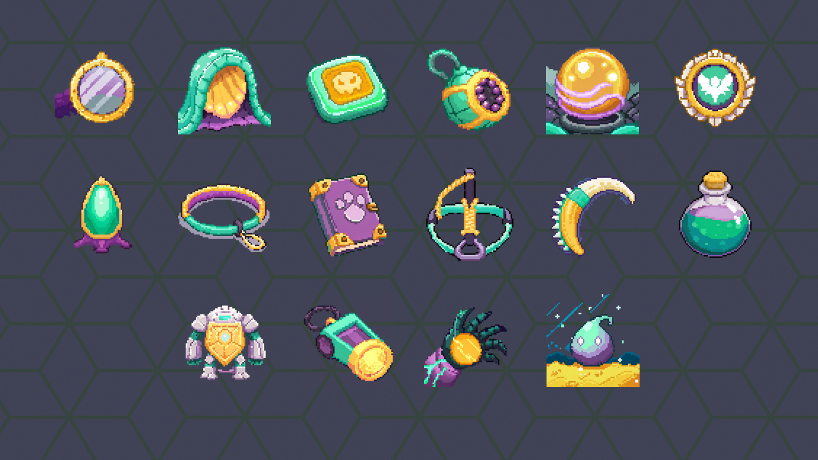 RPG Icon Pack, Fantasy Medieval, inventory icons, weapon icons, armor ...