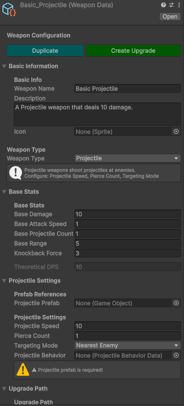 Weapon & Passive System - Complete Roguelike Framework by Mamkafa9