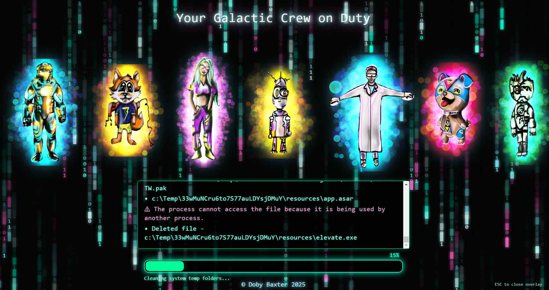 Space Crew Utility by Doby Baxter