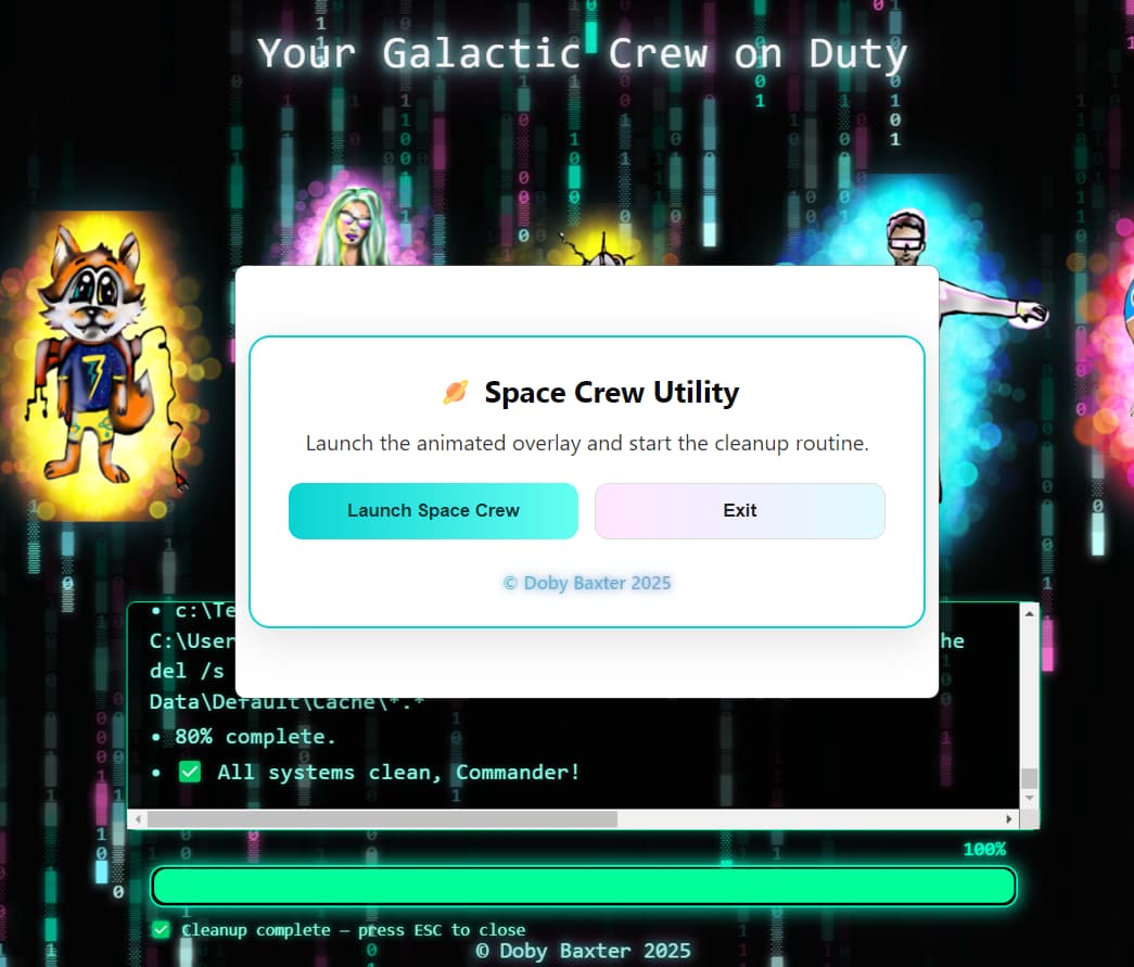 Space Crew Utility by Doby Baxter