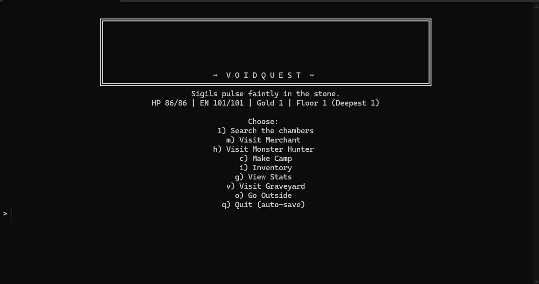 VoidQuest by Achraezuxceus