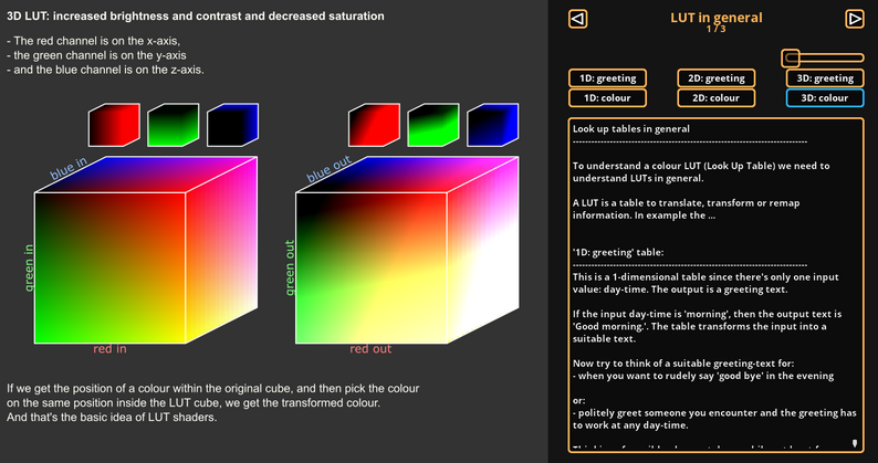 LUT-colouring explained by Reverend Greg