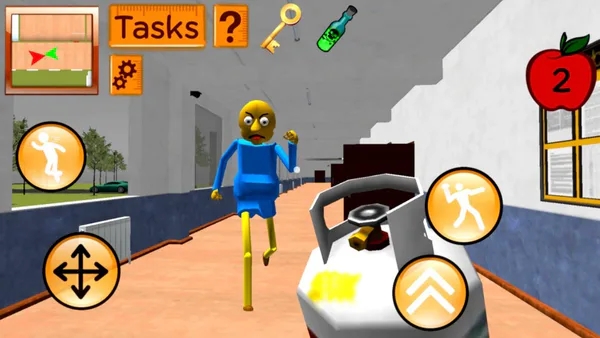 Hello Baldy Teacher. School Education of Neighbor by Gummyred2763