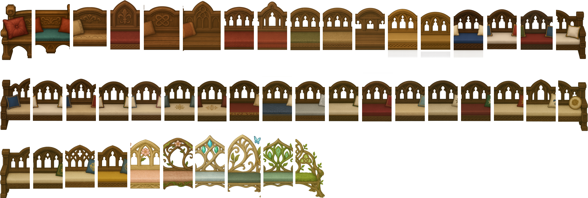 Yossayas RPG Benches by Yossaya