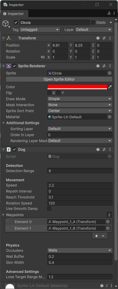 2D Enemy AI System by Mamkafa9
