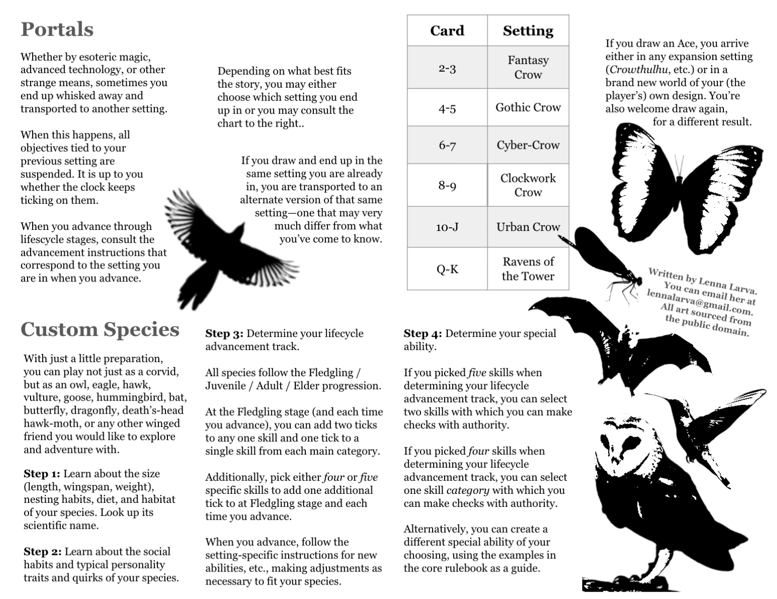 Of a Feather by Lenna Larva