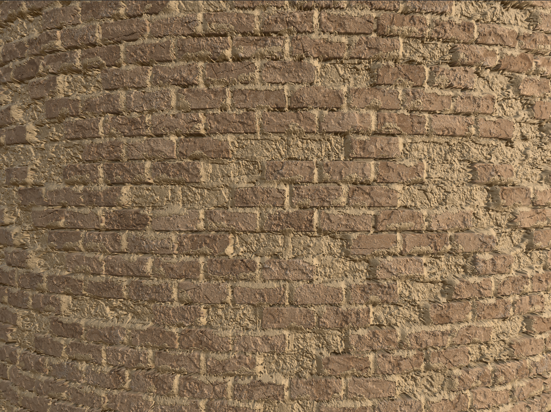 Desert Temple Bricks – Eroded Form-4K by AMANIIE