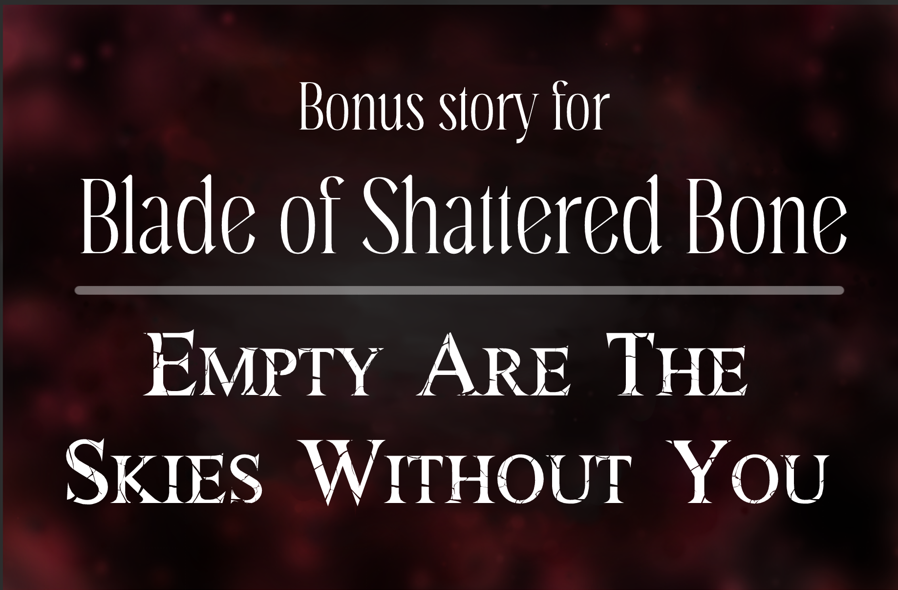 Blade of Shattered Bone by Khalida Başar
