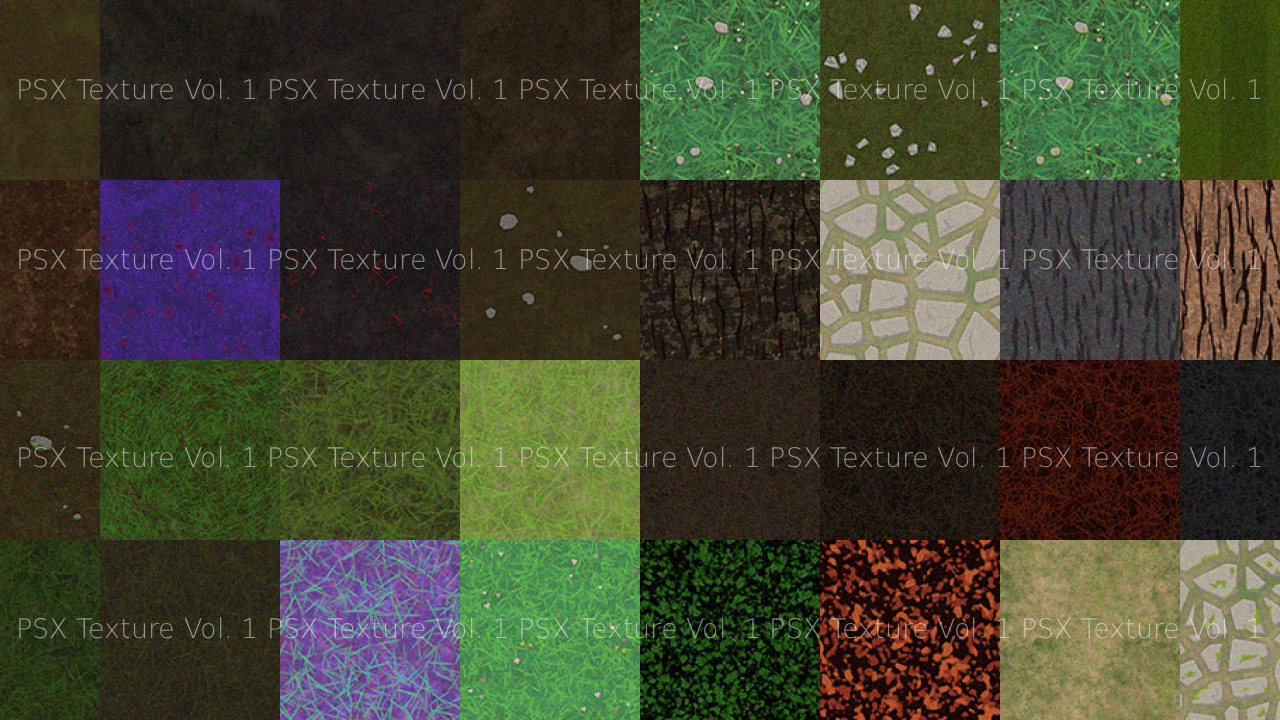 PSX Texture Vol. 1 by Pandora Entertainment