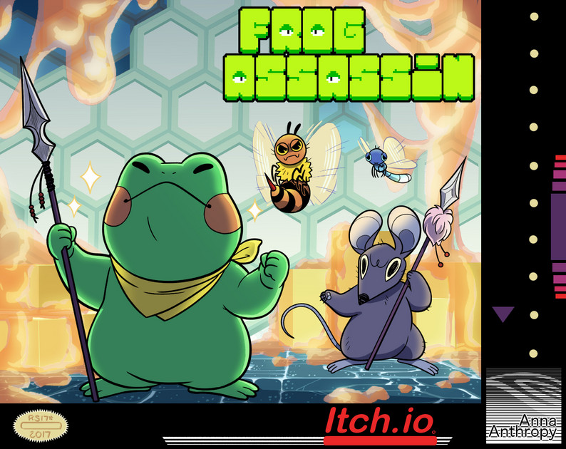 Frog Assassin by wizardofvore