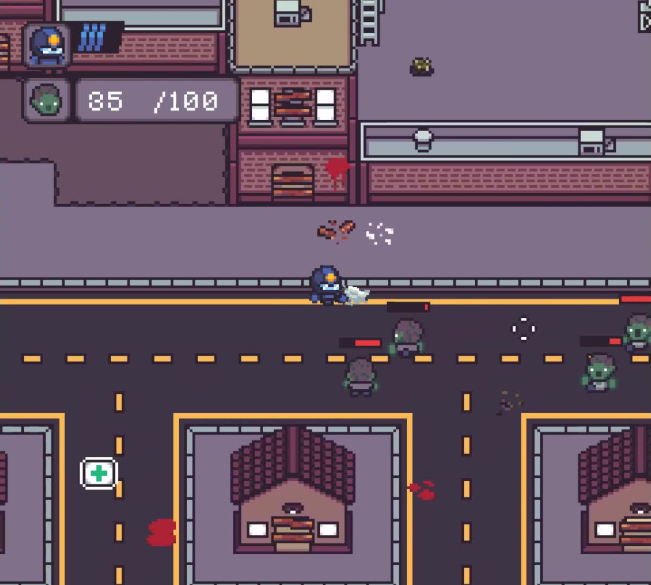 [16x16] Zombie Shooter - Asset Pack by LorisC