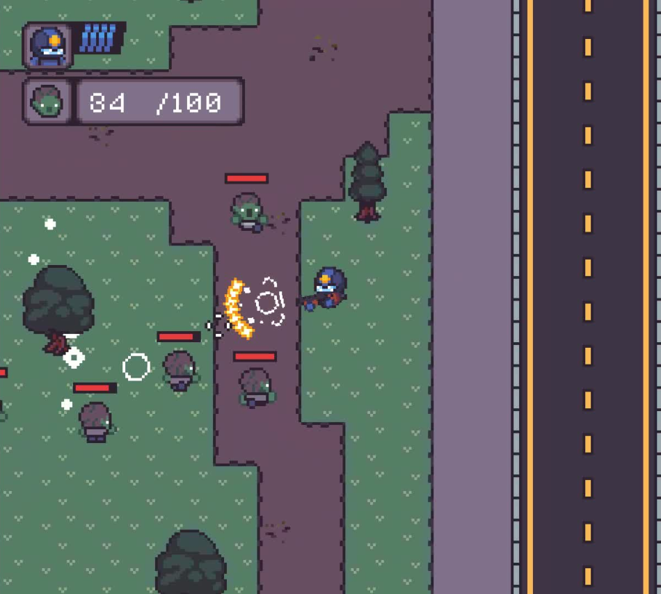 [16x16] Zombie Shooter - Asset Pack by LorisC