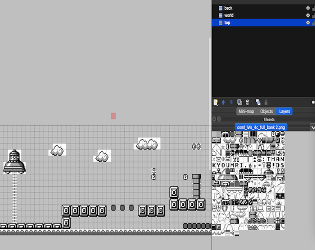 Super Mario Land World 2 Tiled - Super Mario Land World 3 and 4 Tiled ...
