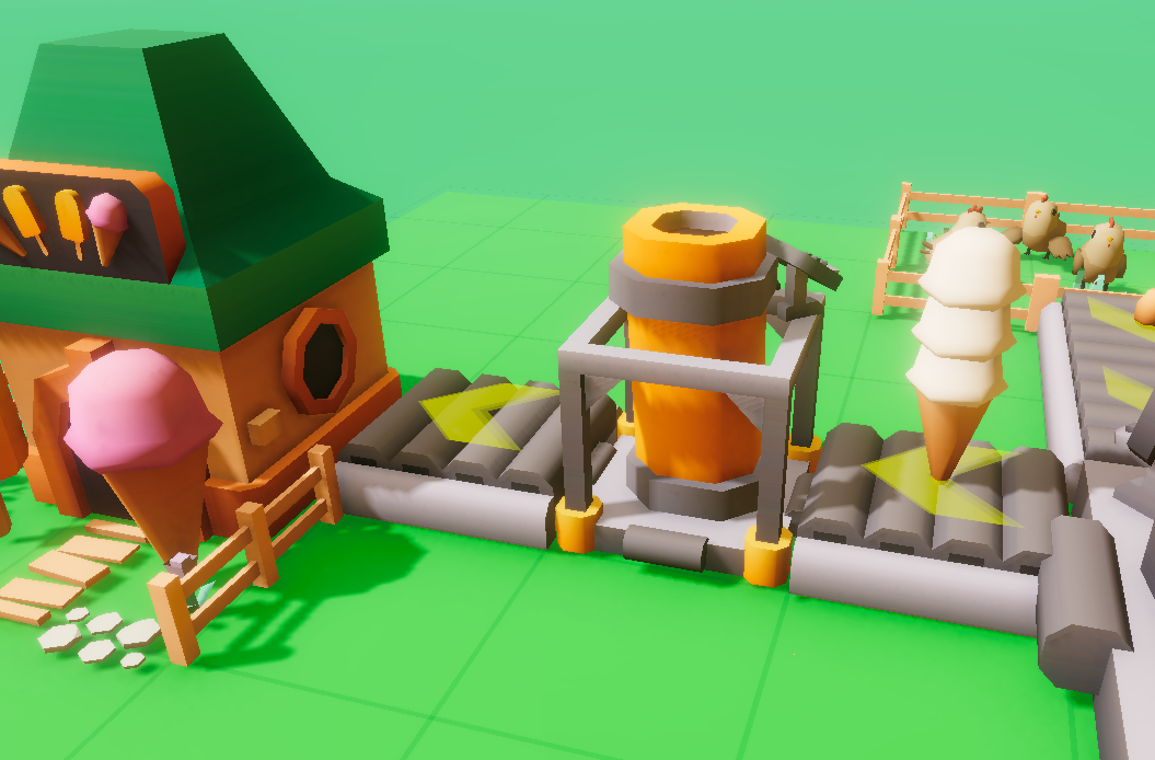 Silly Ice Cream Factory by Saltpeter