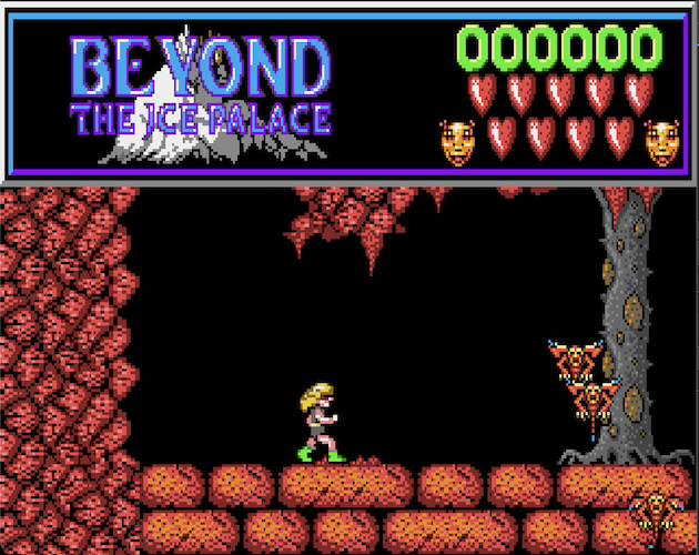 Beyond the ice palace: A 2D Platformer Adventure