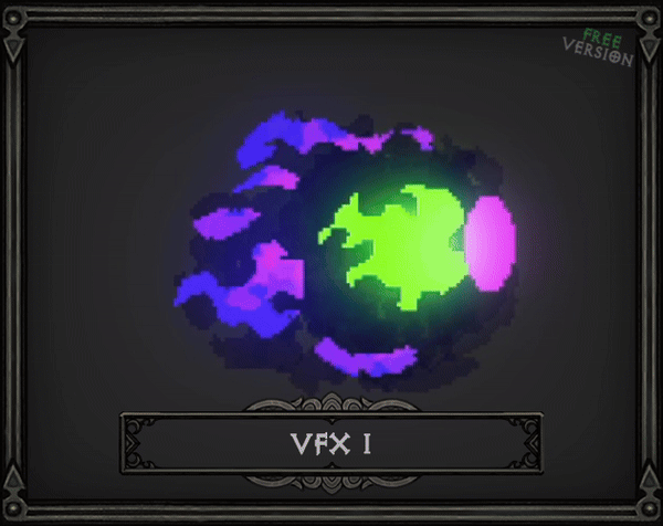 Pixel Art VFX - Warlock - FULL Version by Frostwindz