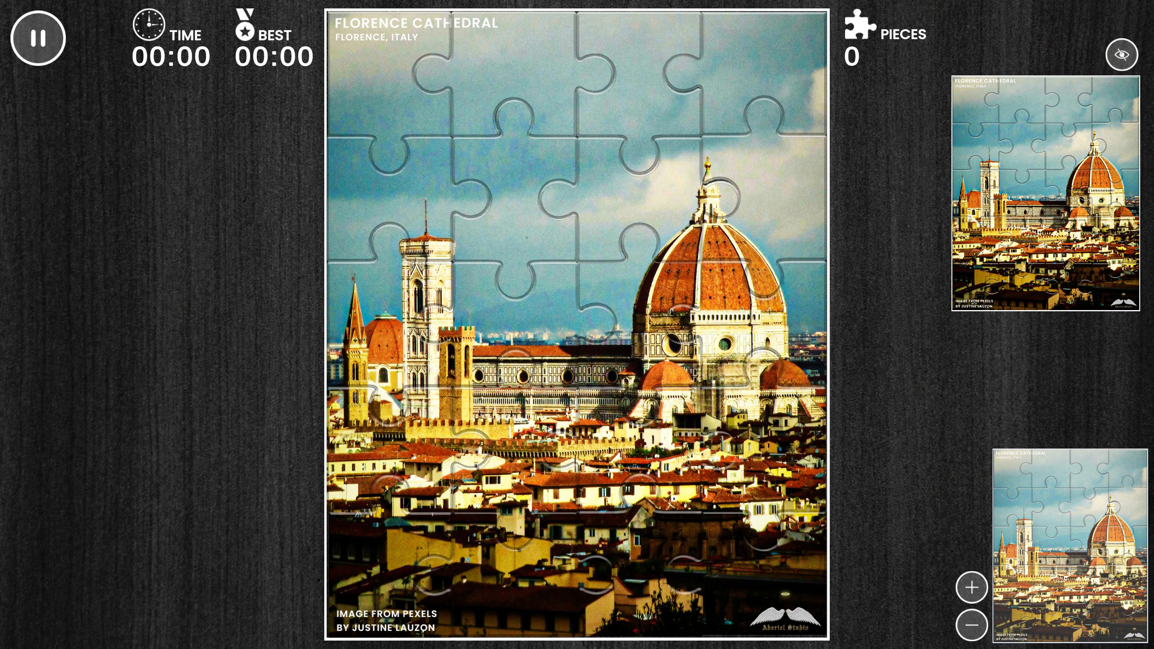 Aberiel Florence Cathedral Jigsaw Puzzle by Aberiel Studio