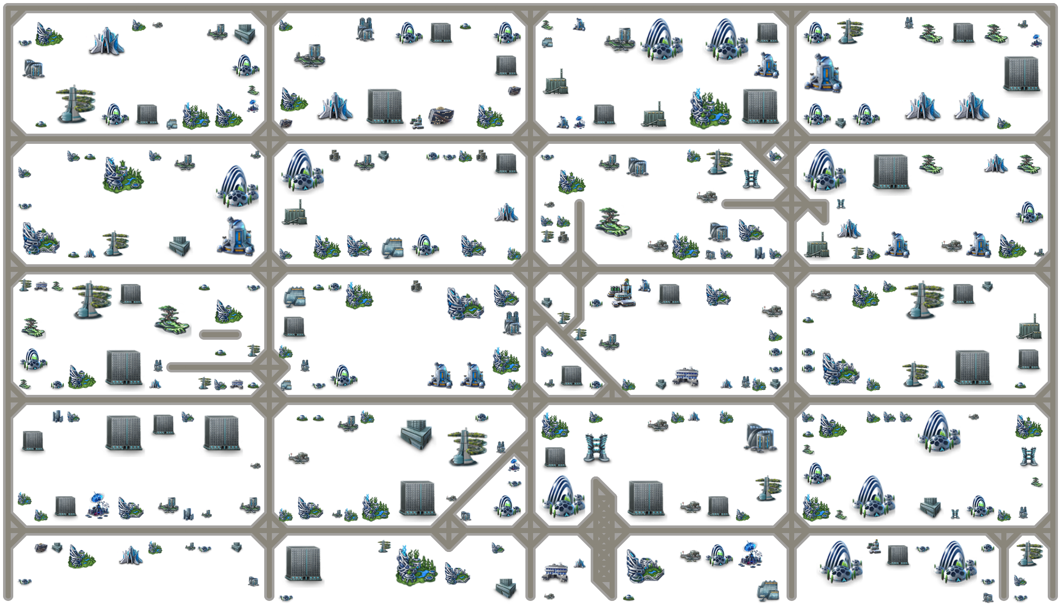 Modern City Generator by ButterOil
