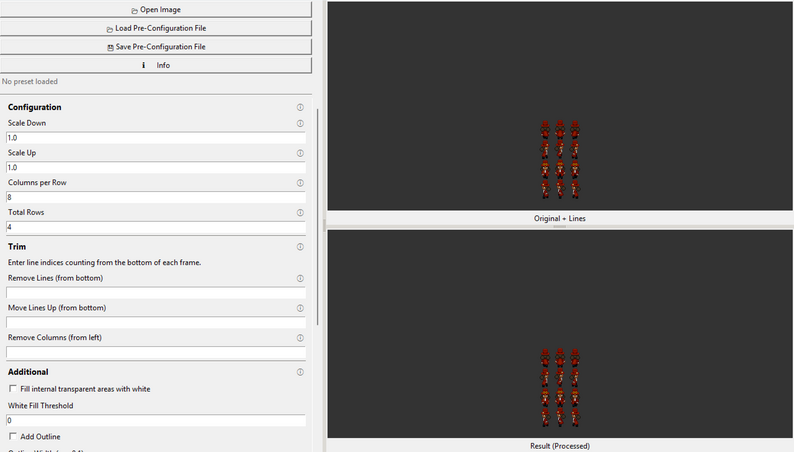 SpriteSheet Trimmer by Carotopia
