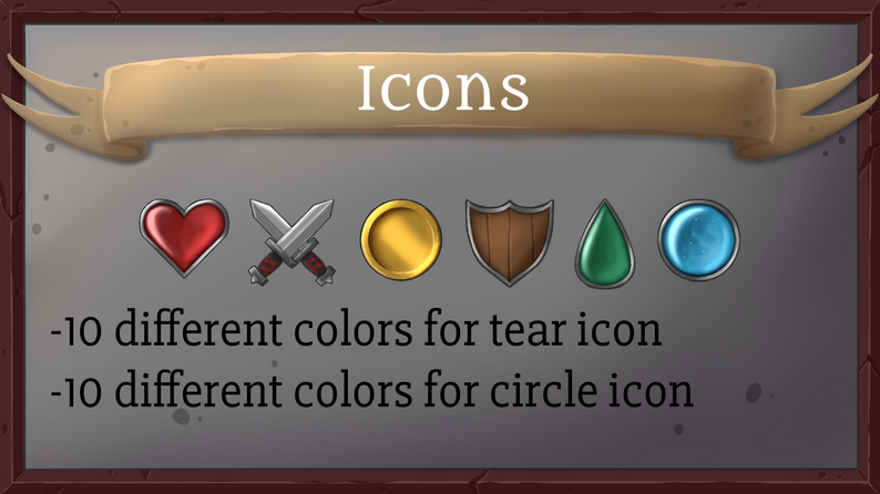 Fantasy Card Template by Squibbls