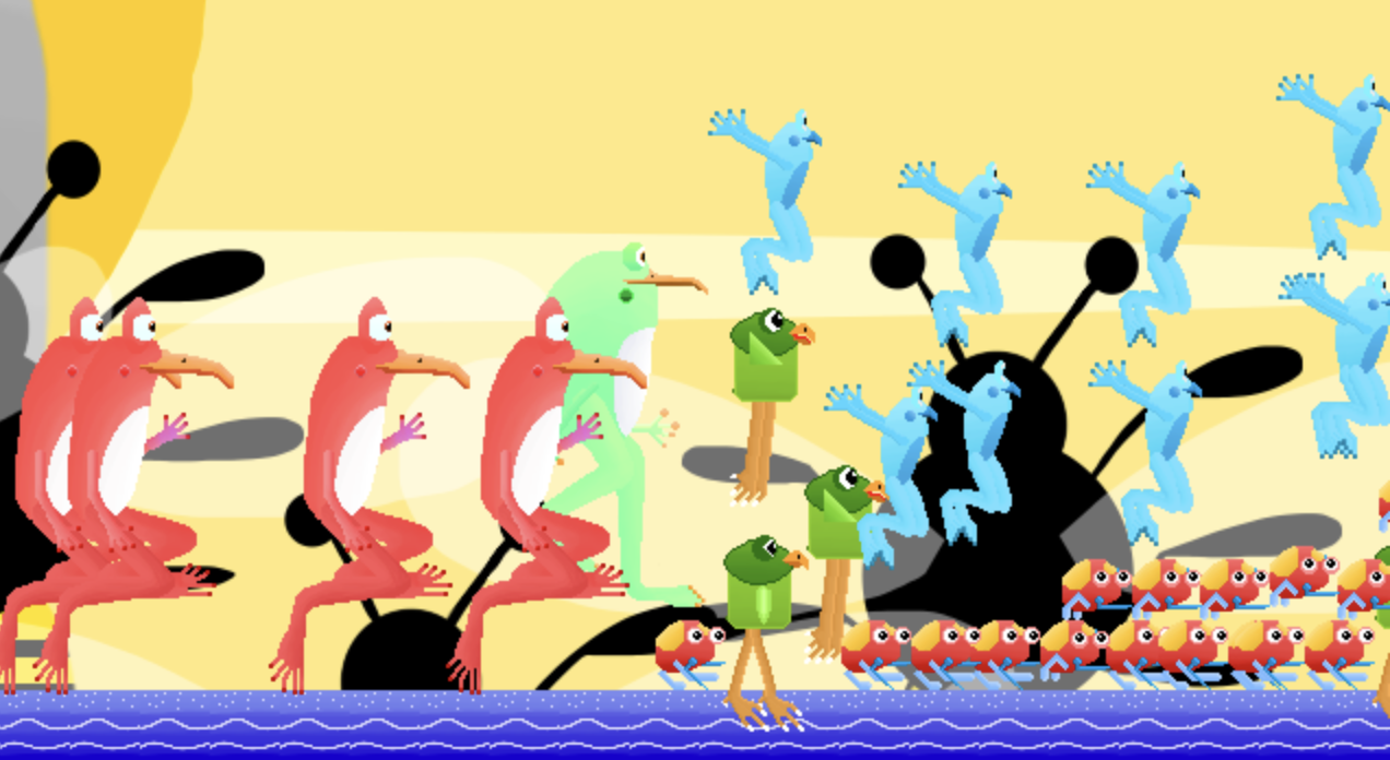 Taxa Frogy by Moe the flying frog