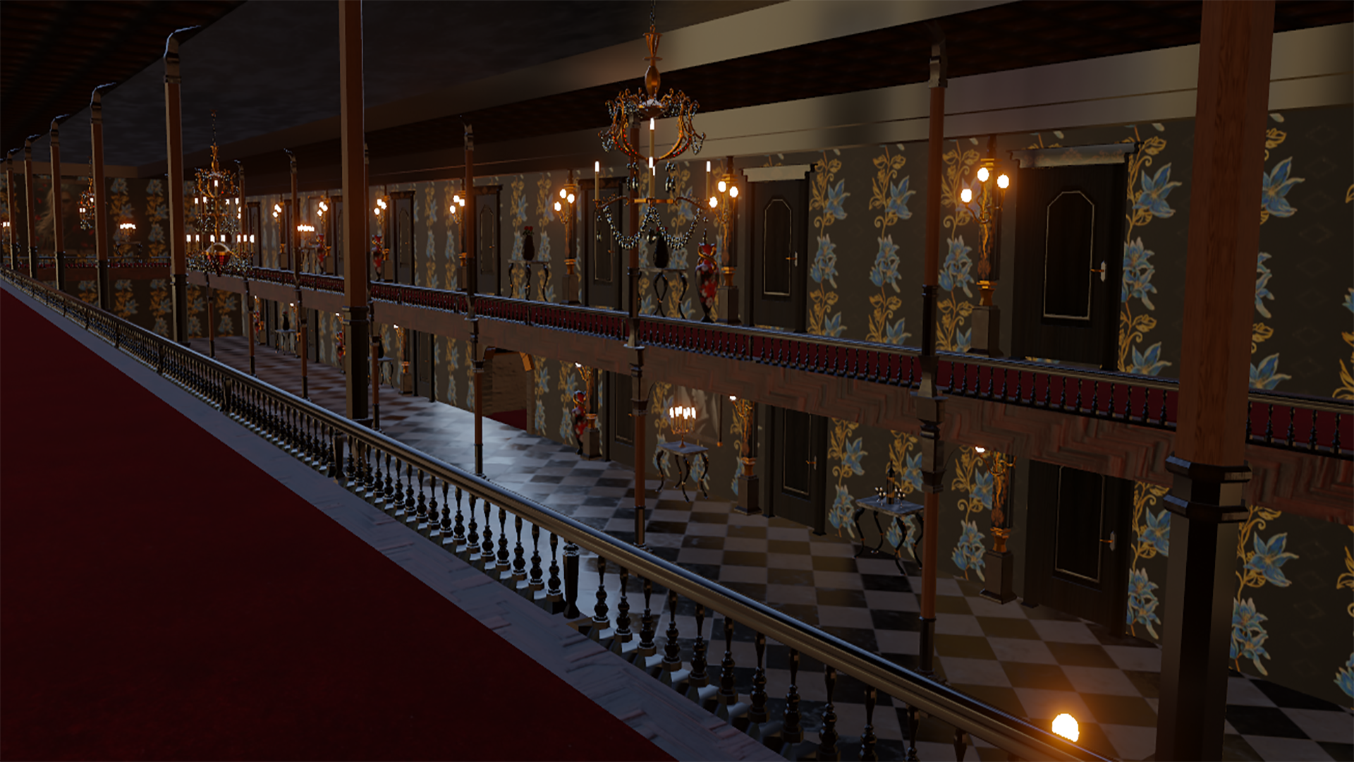 Early 19th Century Stylized Hotel | Architecture by Pegasus Studios