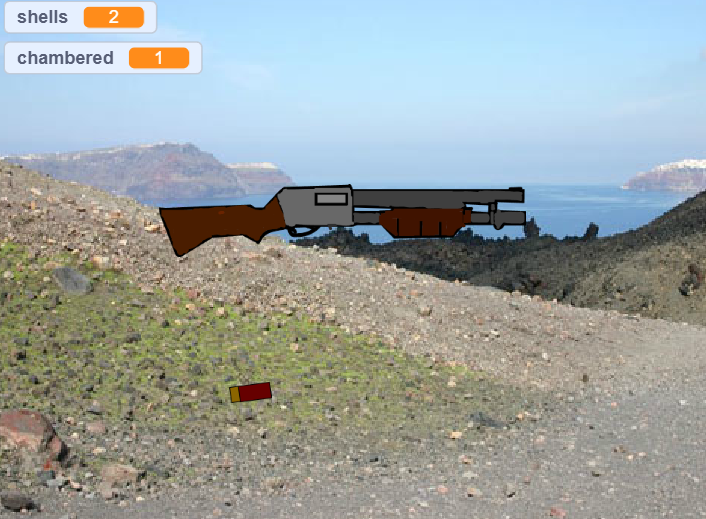 manual shotgun (Scratch) by joby29